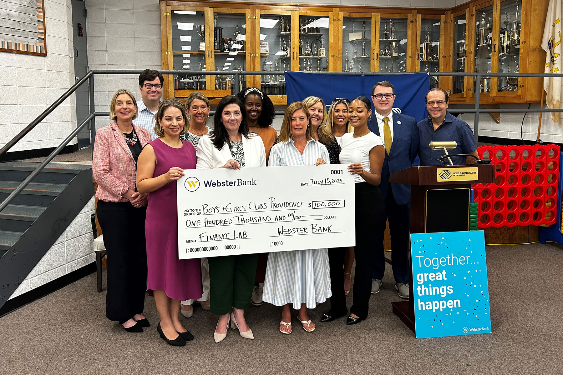 Webster Bank, Boys & Girls Clubs of Providence Celebrate Opening of First Rhode Island Finance ...